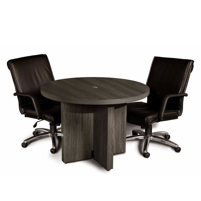 Mayline ACTR42-LGS Aberdeen Conference Table Round 42, Free Shipping!