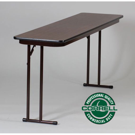 Correll Off-Set Leg Folding Seminar Table 18 x 72 ST1872PX Free Shipping!