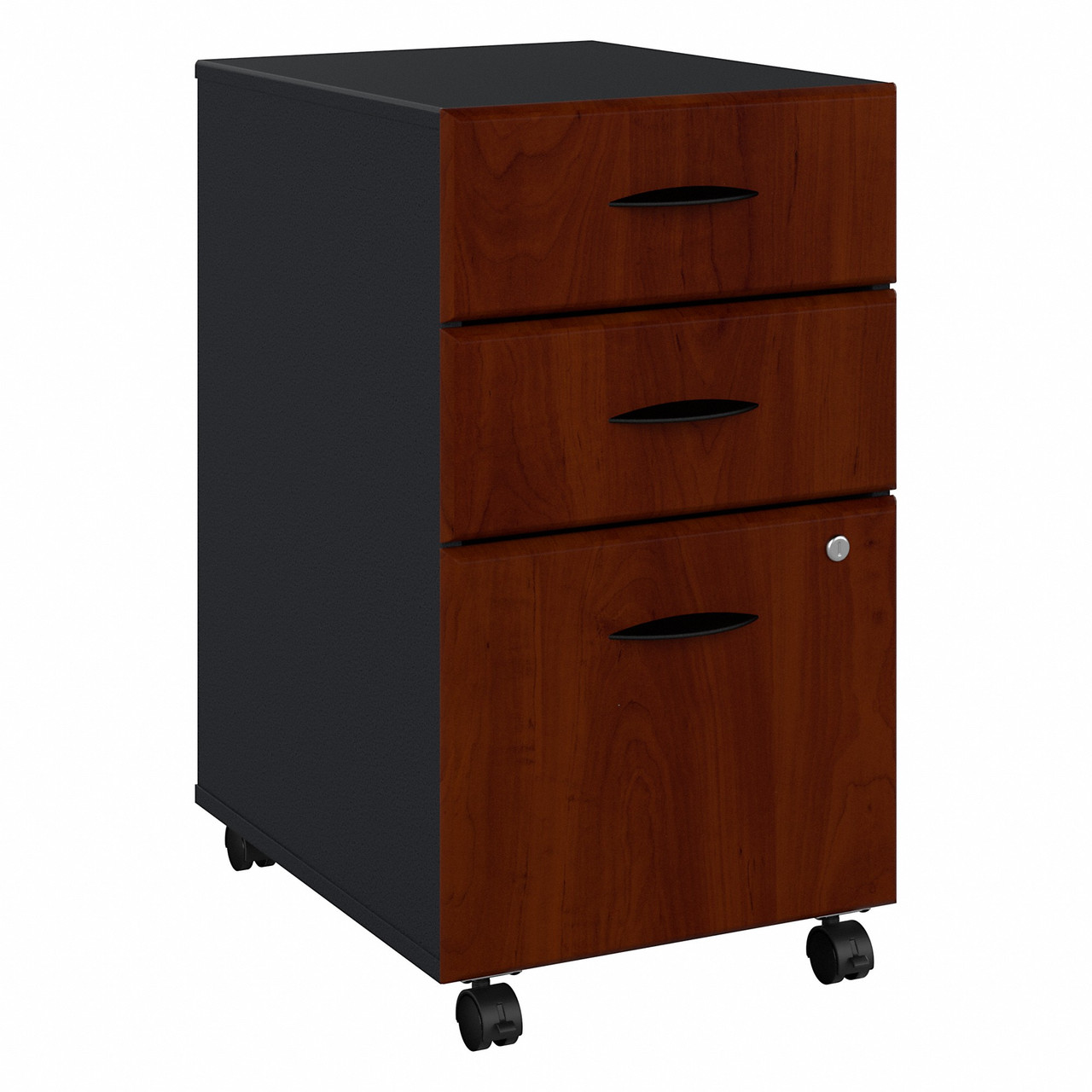 Bush WC94453PSU Series A 3-Drawer File Han Cherry Assembled