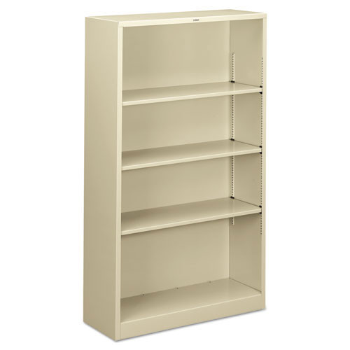 HON S60ABC Brigade Metal Bookcase 4-Shelves Ships Free!