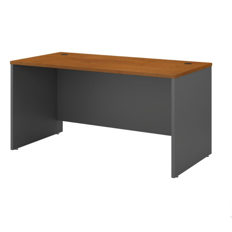 Bush Business Furniture Series C Desk 60"W x 30"D in Natural Cherry ...