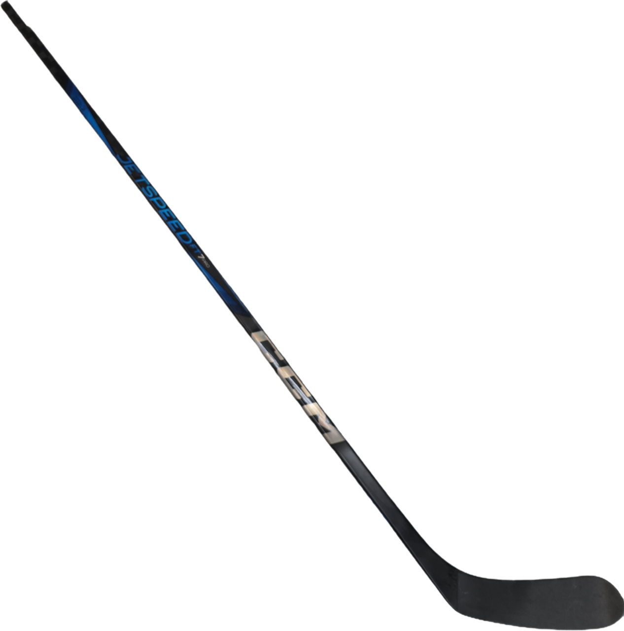 CCM Jetspeed FT6 Pro LH Pro Stock Stick Grip 95 Flex Custom Toe Curve ...