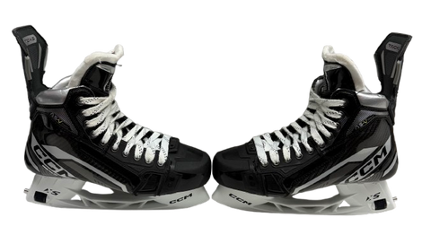 CCM SuperTacks ASV Pro Custom Ice Hockey Skates 8.5 Tapered Pro Stock ...
