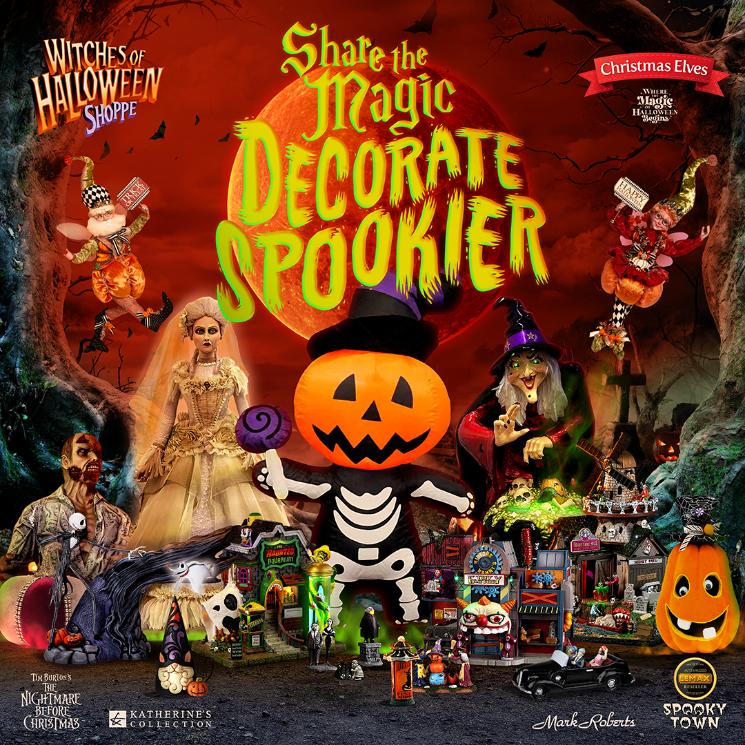 Harness the Magic of Halloween and Decorate Spookier - Witches of Halloween