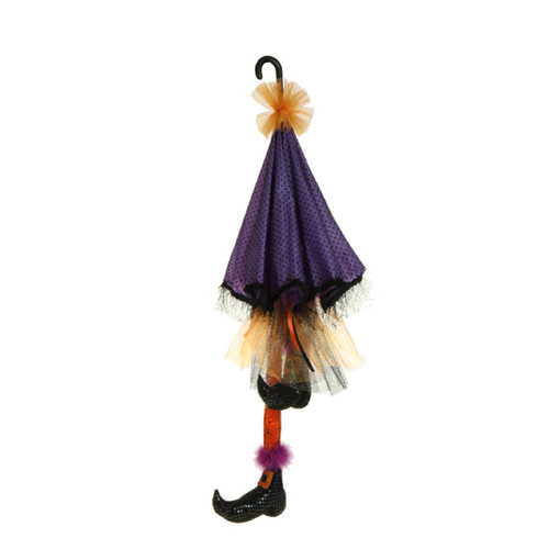 RAZ Umbrella with Witch Legs (2 Colours) - 129cm - Witches of Halloween