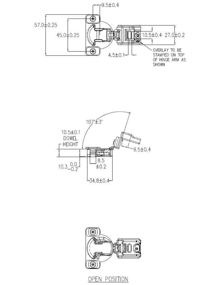 Merillat Cabinet Hinges