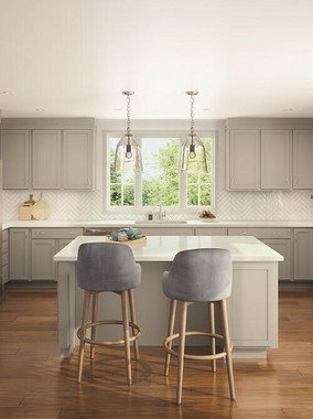 Merillat Basics McDurmon Grey Kitchen