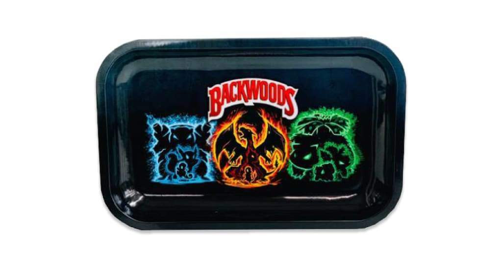 Small Rolling Tray Backwoods - Pokemon Evolutions - Inline Vape LLC