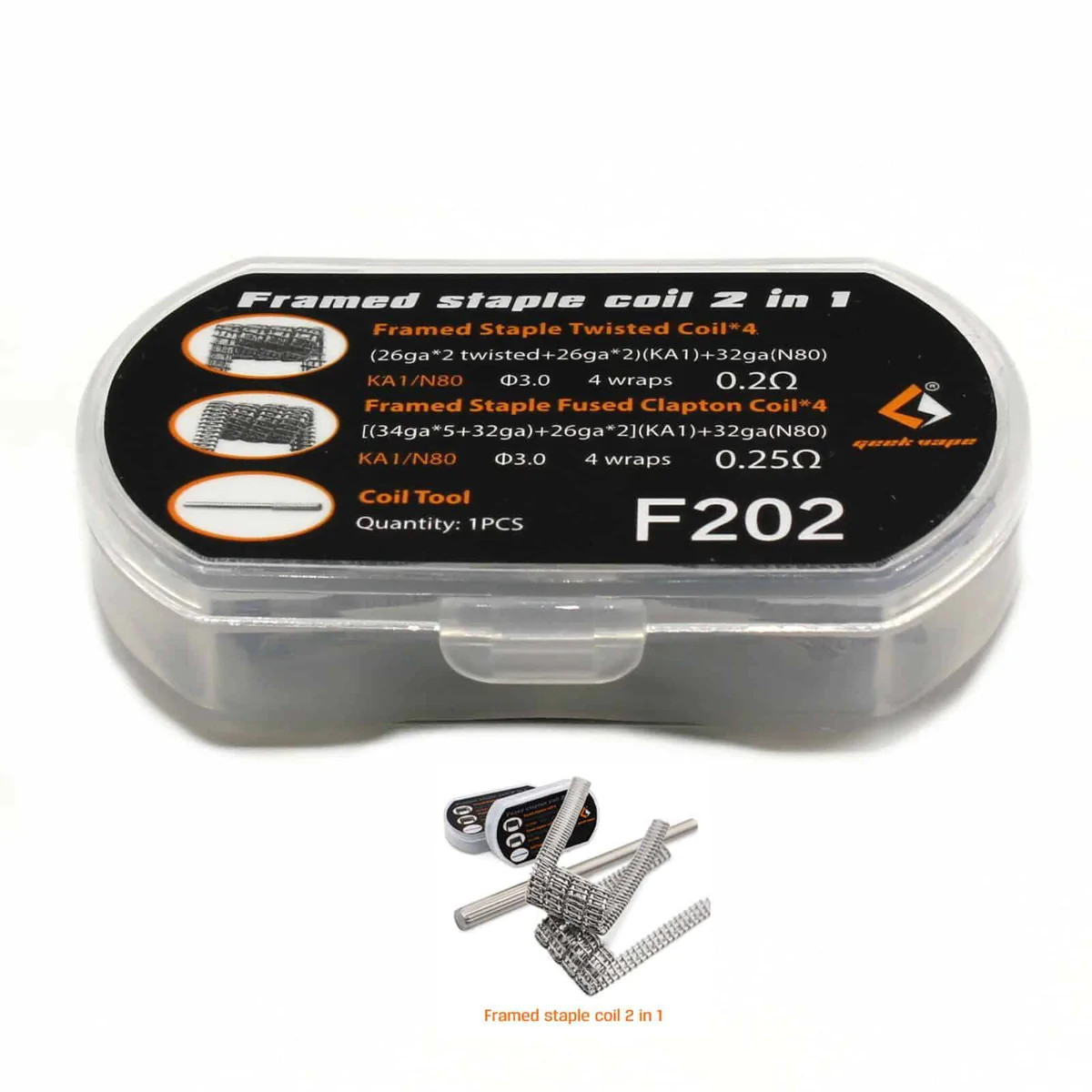 Buy Geek Vape - Framed Staple Coil 2 in 1 now