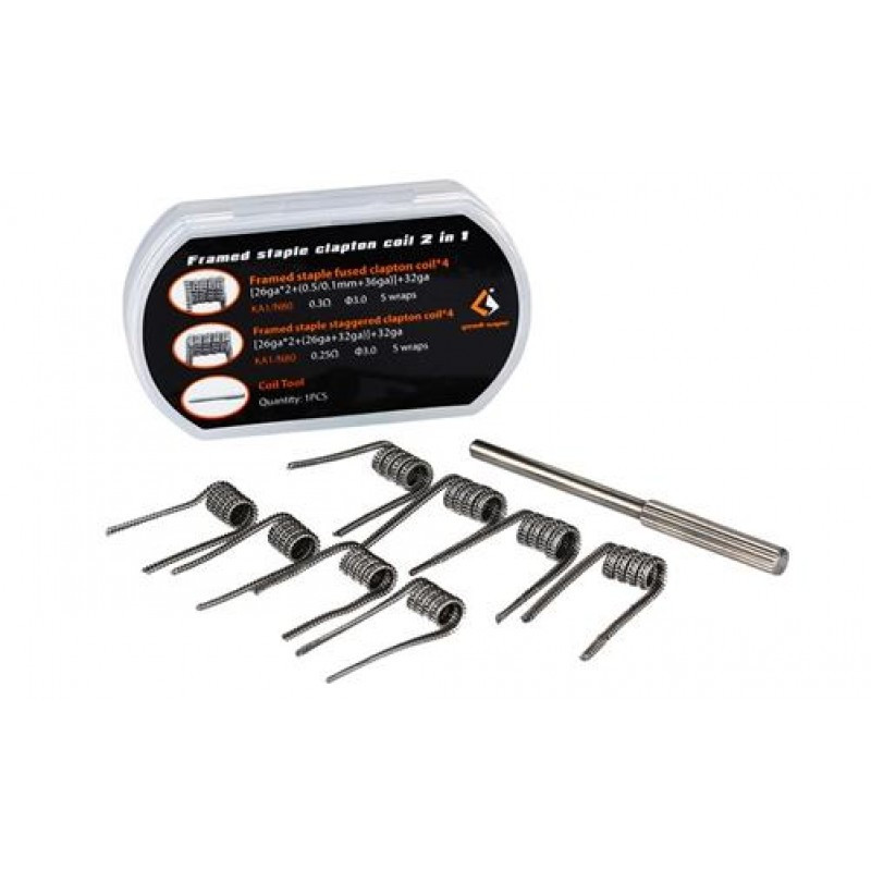 Buy Geek Vape - Framed Staple Clapton Coil 2 in 1 now