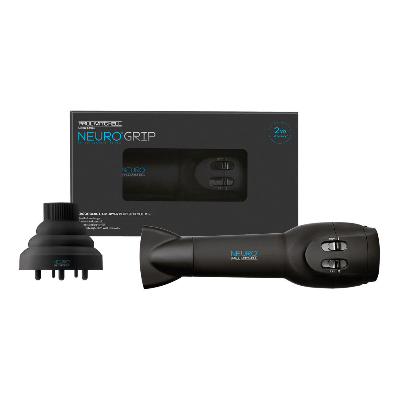 Paul Mitchell Pro Tools Neuro Grip Ergonomic Hair Dryer