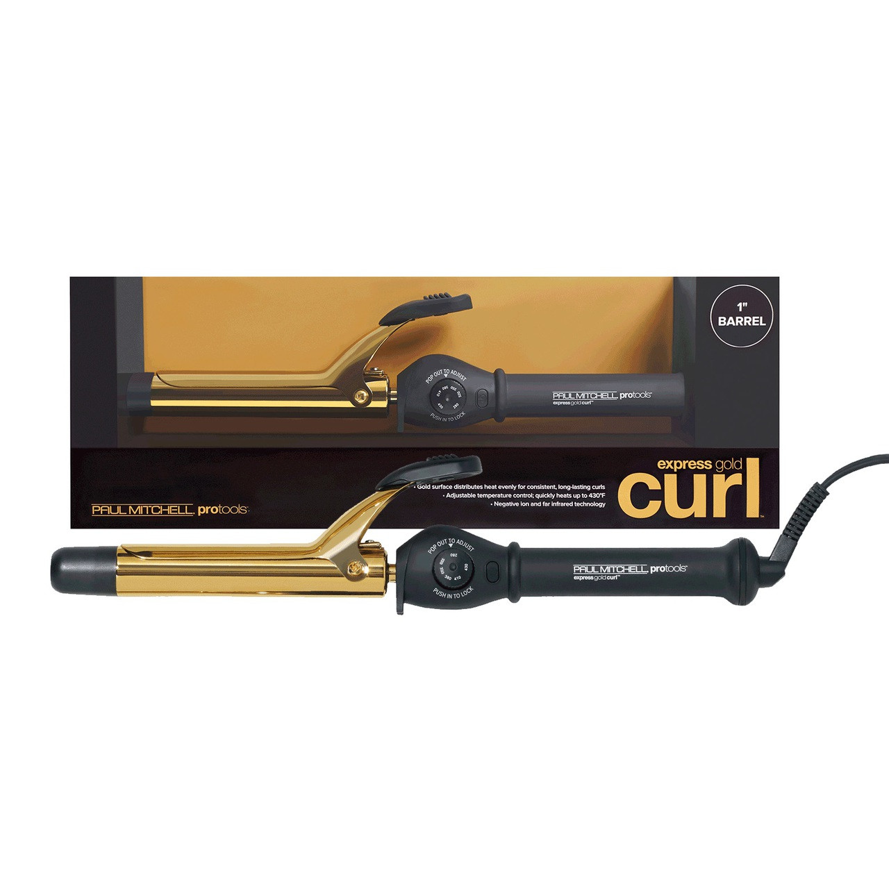 Paul Mitchell Pro Tools Express Gold Curl .75 Inch Spring Barrel