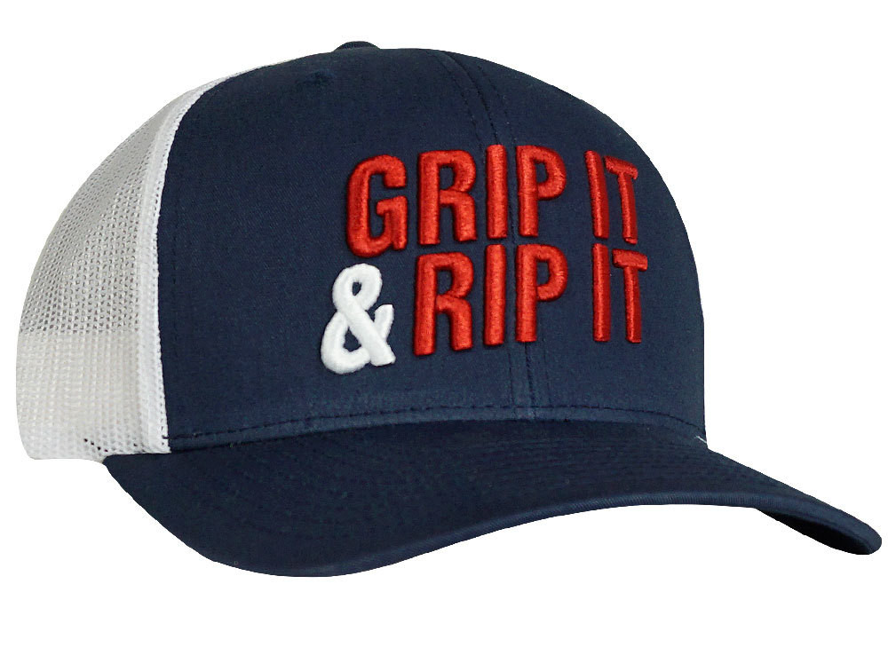 Grip It 'N Rip It Trucker Snapback Cap - JohnDaly.com