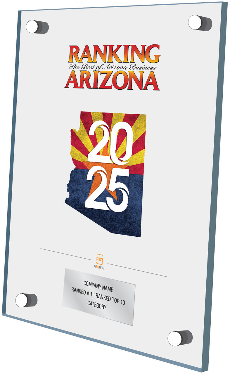 2025 #1 in Arizona: Ranking Arizona Plaques for Top-Ranked Businesses