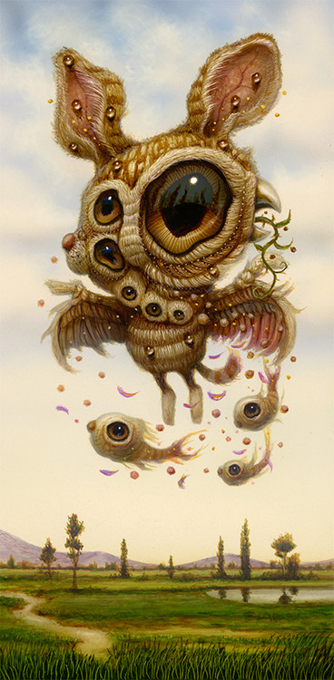Original Artwork "Beast Angel 03" (SOLD) - Naoto Hattori Online Store