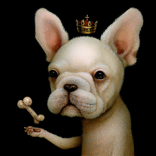 Limited Edition Print "Dog Prince" (SOLD OUT) - Naoto Hattori Online Store