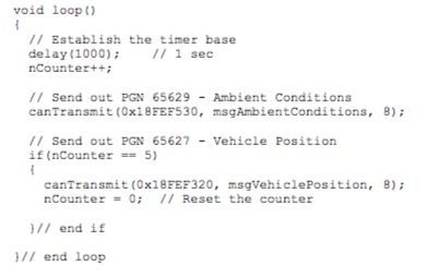 SAE J1939 Programming with Arduino - Arduino Code (Sketch) - Copperhill