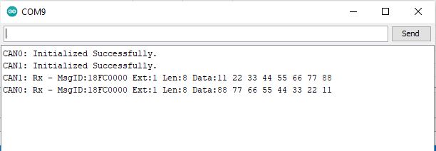 Sae J1939 250k500k Baudrate Converter Using Arduino Due With Dual Can Bus Port Copperhill