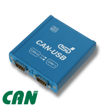 USB Module with 2 CAN FD Interfaces Plus Analog And Digital IRIG-B ...