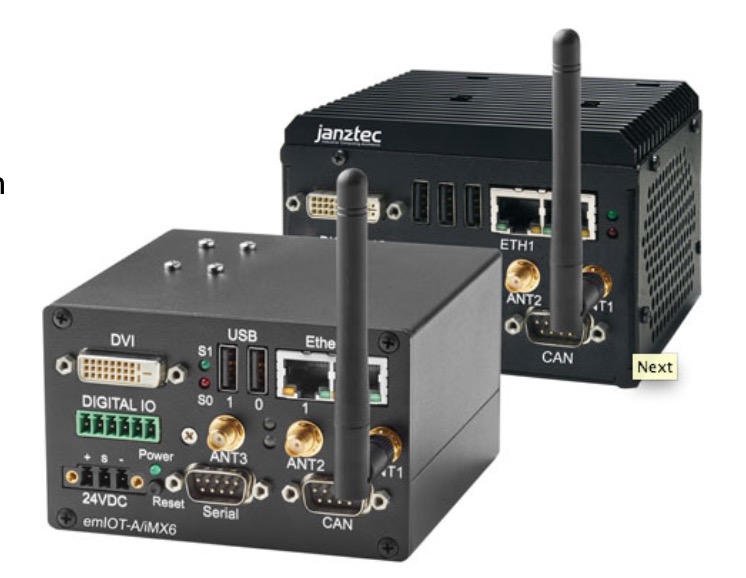 Embedded IoT Gateway Connects CAN Bus FD To The Cloud Per LTE Or WLAN ...