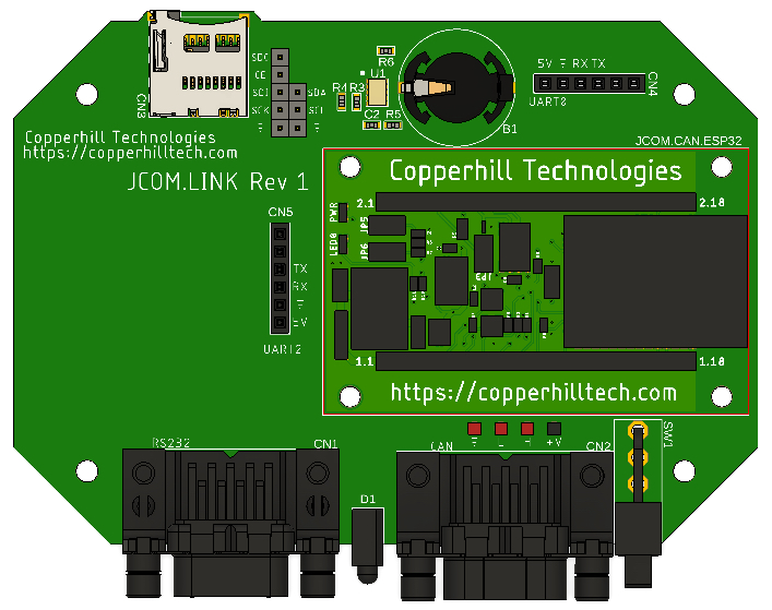 Controller Area Network (CAN), SAE J1939, NMEA 2000 Wireless Module for IoT and ELD Applications ...