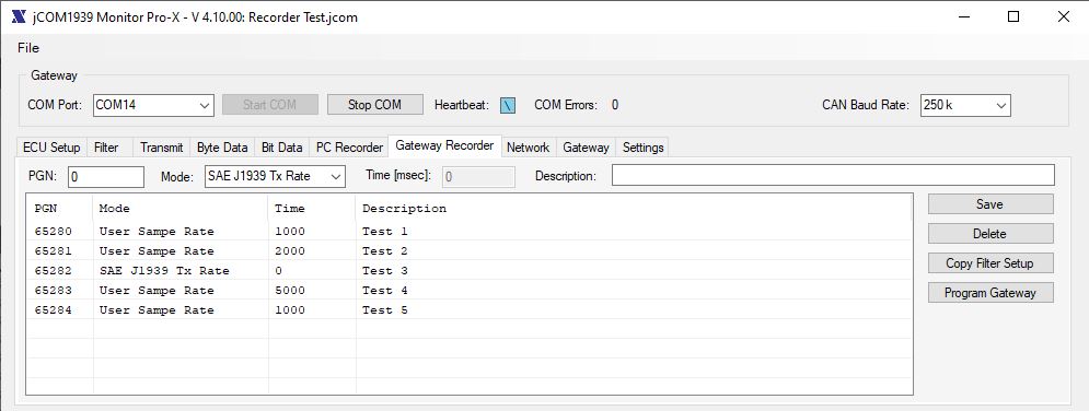 Sae J1939 To Usb Gateway Records J1939 Data Frames Pgns To Micro Sd Card Copperhill