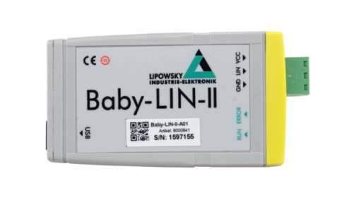 Gateway Device Controls LIN Bus Via USB, Simulates LIN Master Or LIN ...