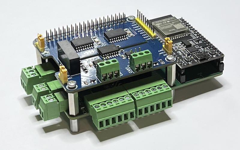 Dual-Channel Linear Actuator Control Module with ESP32 - Copperhill