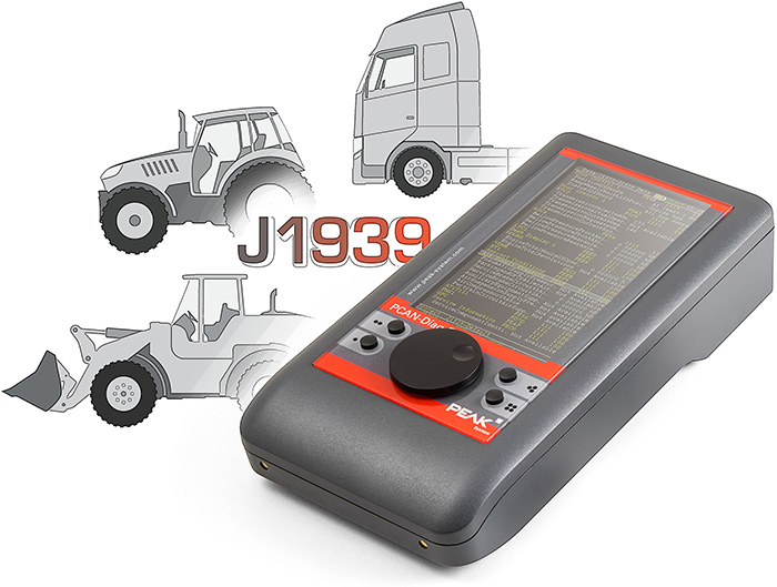 Sae J1939 Diagnostic Device Includes A Pgn Spn Database Copperhill