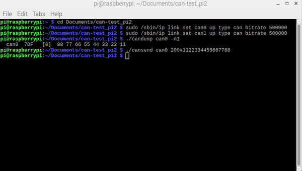 Pican2 Duo Can Bus Board For Raspberry Pi Functionality Test Copperhill