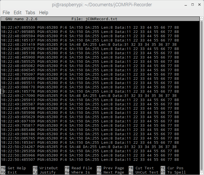 Sae J1939 Data Stream Recording With Raspberry Pi Copperhill