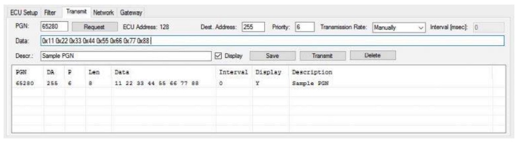 SAE J1939 Data Traffic Generator For Diesel Engine Network Simulation - Copperhill
