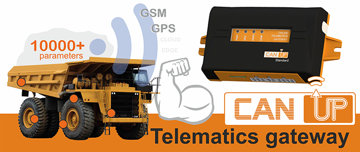 Telematics Gateway Connects To Multiple Sae J1939 Isobus Sensors