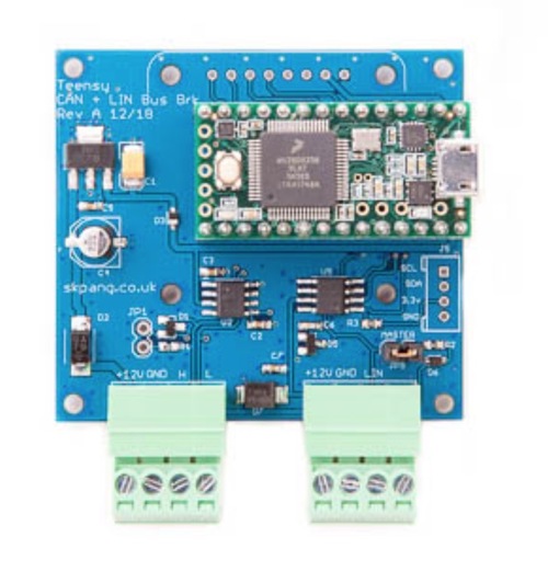 Can Bus Controller With Two Can Ports And Lin Bus Master Interface For Mobile Applications 