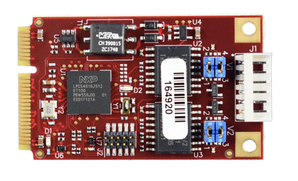 Industrial Strength Dual CAN FD Interface in Mini PCIe Form - Copperhill