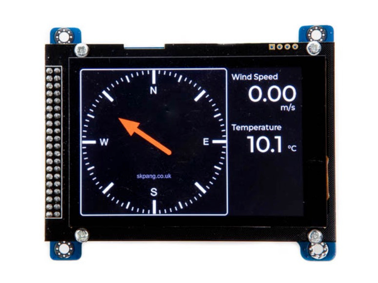 Arduino-Compatible NMEA 2000 Board with Touch LCD