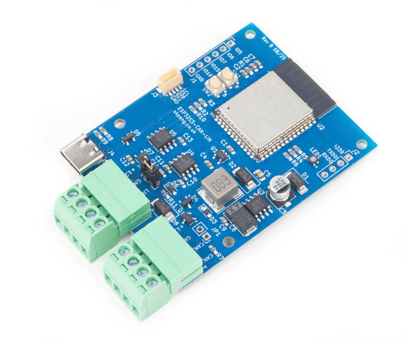 ESP32S3 CAN & LIN-Bus Board | Wi-Fi & Bluetooth