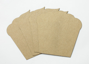 Cupcakes 4 Pack - Chipboard Shapes - Want2Scrap