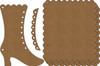 Victorian Boot Album - Chipboard Album - Want2Scrap