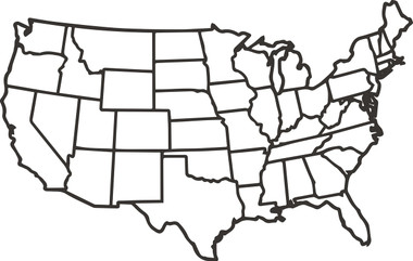 United States - Laser DieCut - Want2Scrap