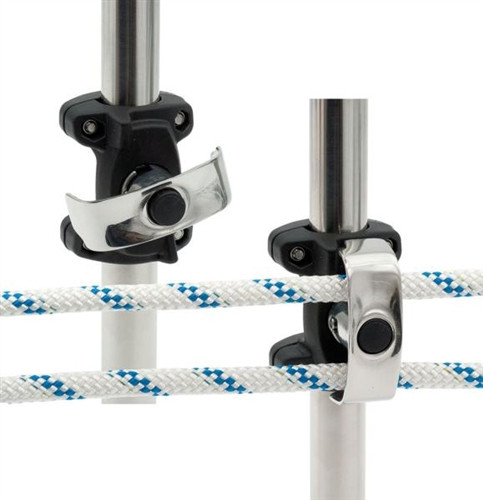 Stanchion Double Fairlead for Continuous Furling Line