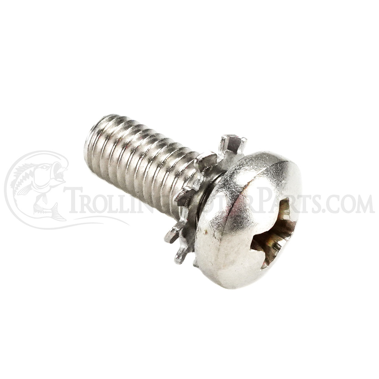 Minn Kota Talon Screw w/ Lock Washer (#10-32 x 1/2")(Stainless ...