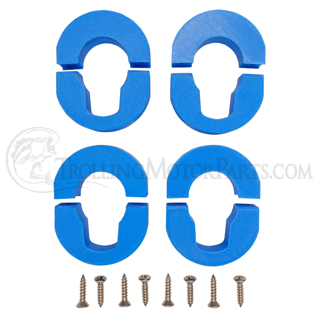 Minn Kota Fortrex Shaft Clamp Cable Keeper (4-Pack)(Blue ...