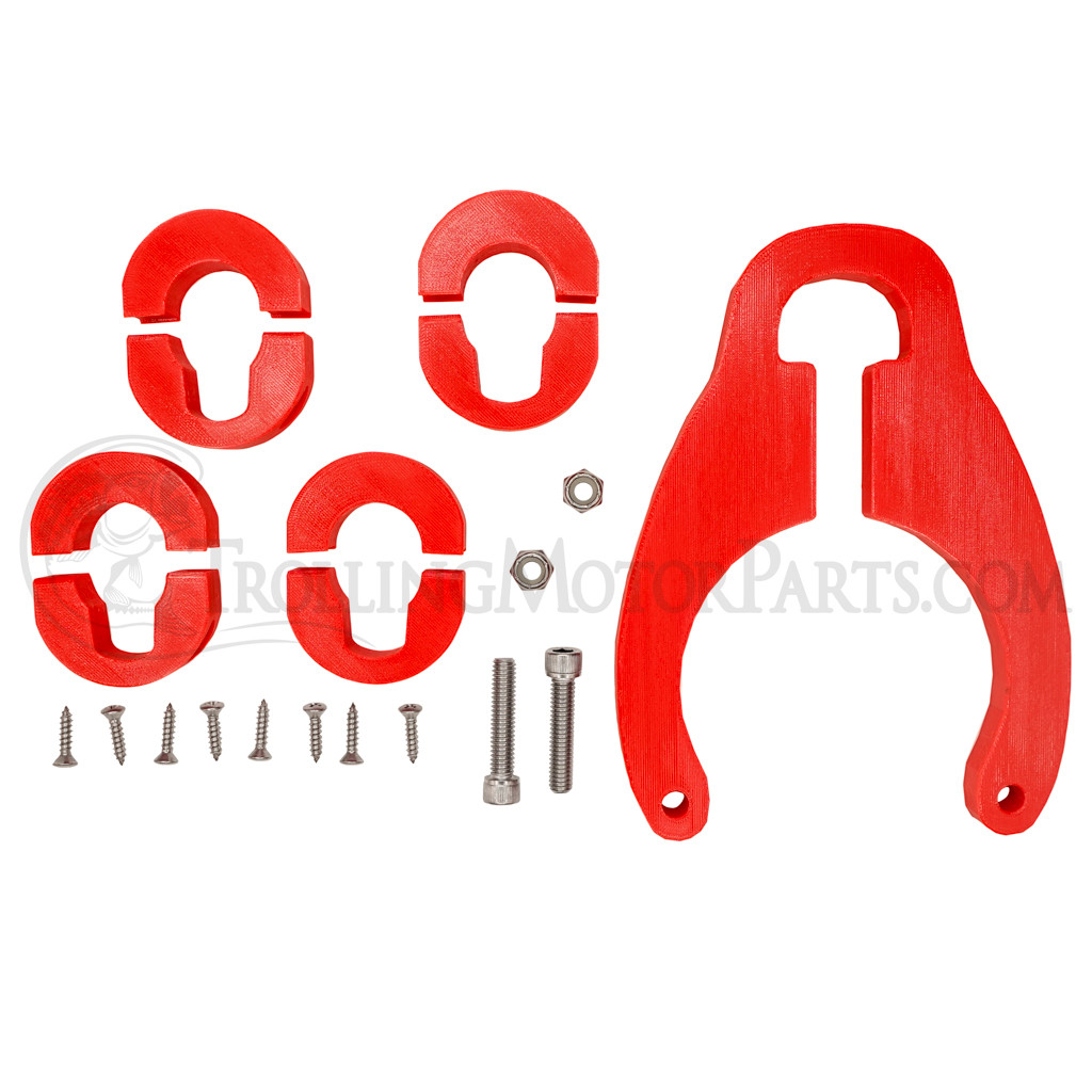 Minn Kota Fortrex Cable Management Kit (Red) - Trollingmotorparts.com