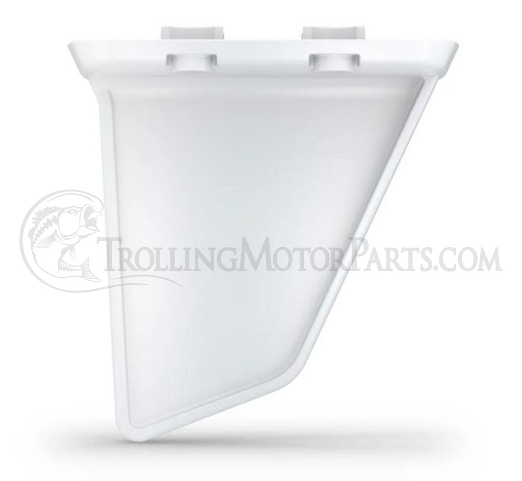 Garmin Force Kraken Trolling Motor Skeg (White) - Trollingmotorparts.com