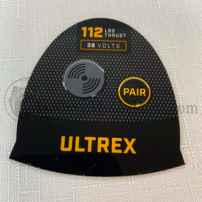 Minn Kota Ultrex Decal (112#) - Trollingmotorparts.com