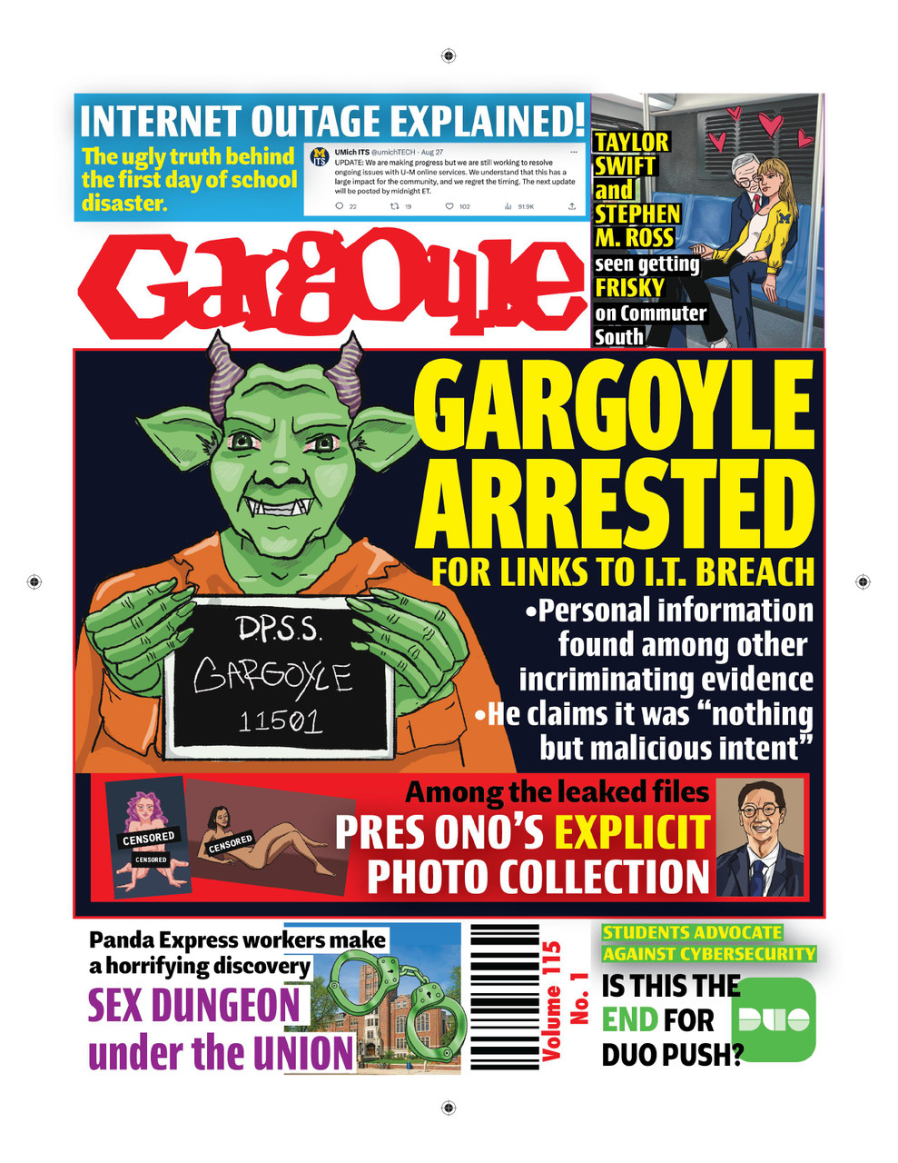 Gargoyle- October 2023 Issue - Student Publications