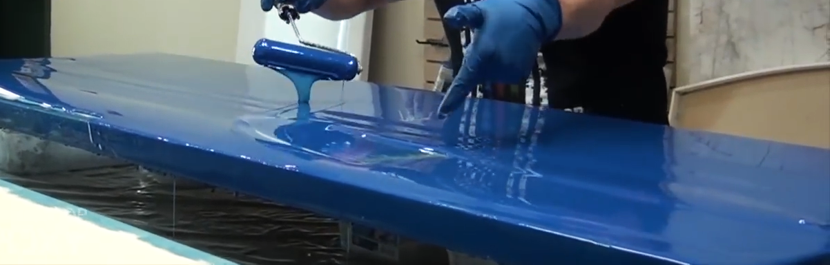 Epoxy Vertical Edges & Surface Coating Tips - Counter Top Epoxy