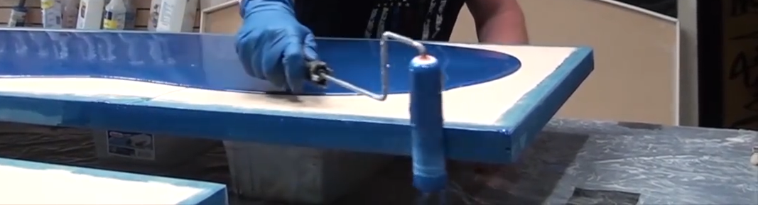 Epoxy Vertical Edges & Surface Coating Tips - Counter Top Epoxy