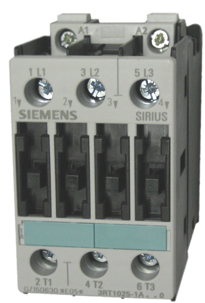 Siemens 3RT1025-1A 17 AMP contactor | 3 pole | AC coil